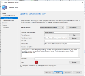 Deploying Adobe Reader DC via ConfigMgr and Intune. - Let's ConfigMgr!
